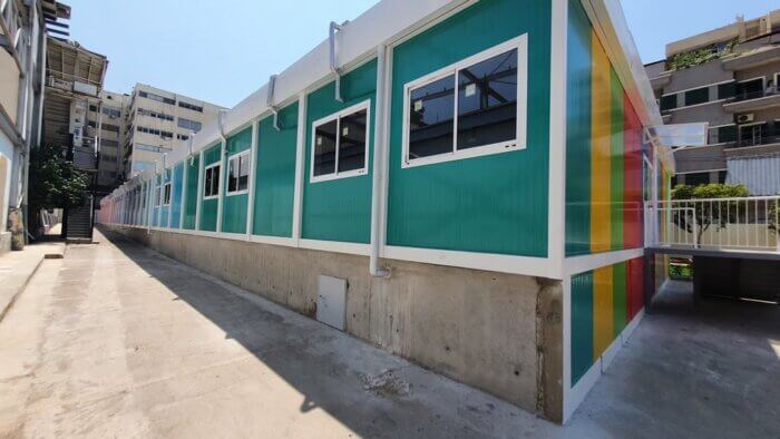 Personalizar aulas prefabricadas - MÓDULOS ARCO